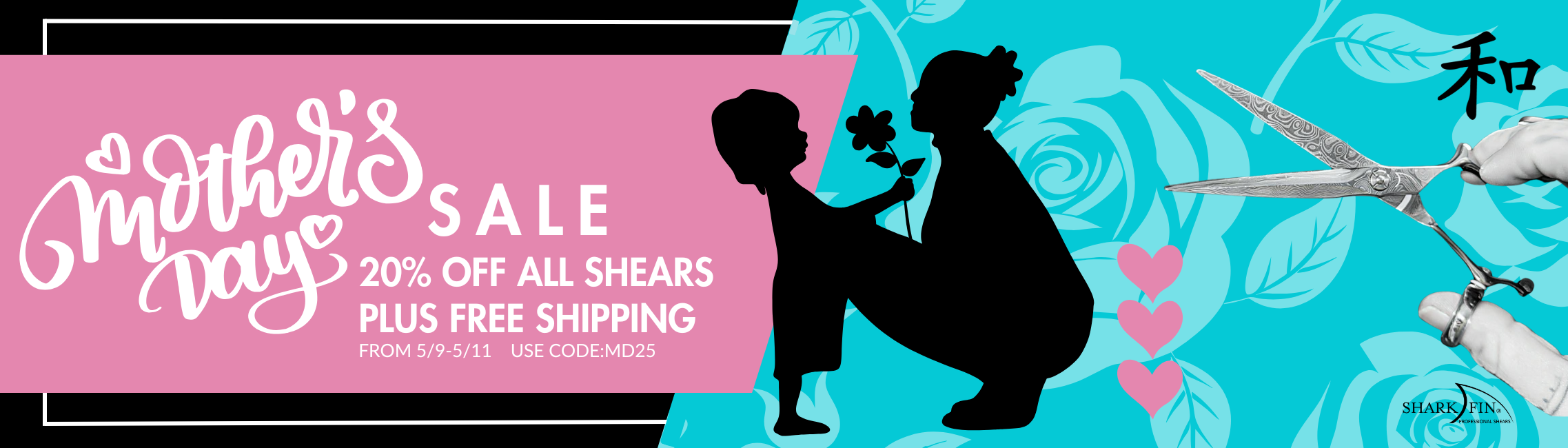 Shark Fin Shears | Professional Japanese Hair Cutting Scissors & Shears Set