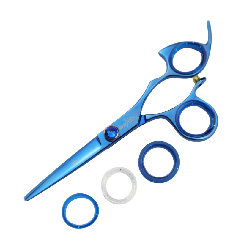 Right Hand Professional Plus Non-Swivel Blue 5.5 | Shark Fin Shears
