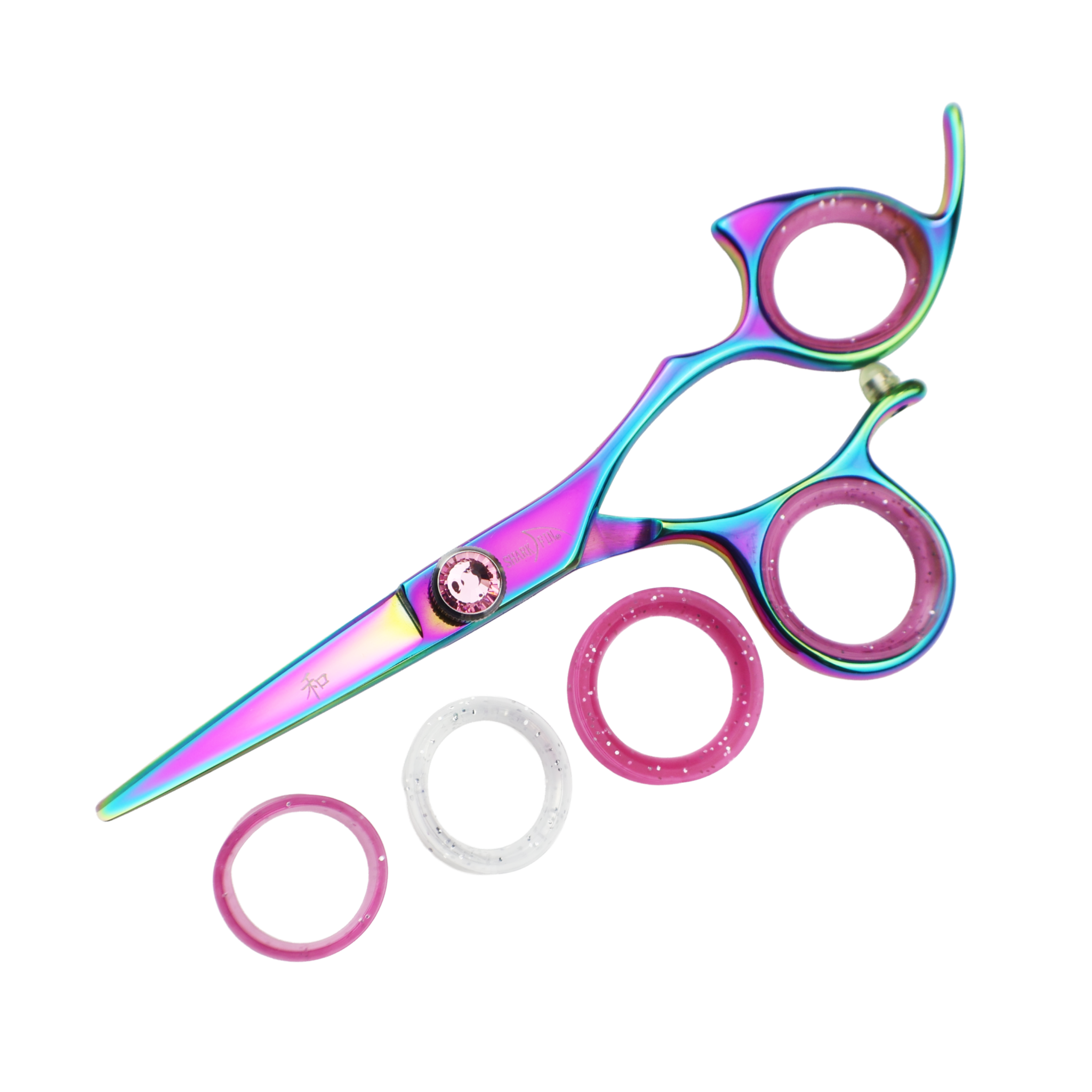 Right Hand Professional Plus Non-Swivel Rainbow 5.0 | Shark Fin Shears