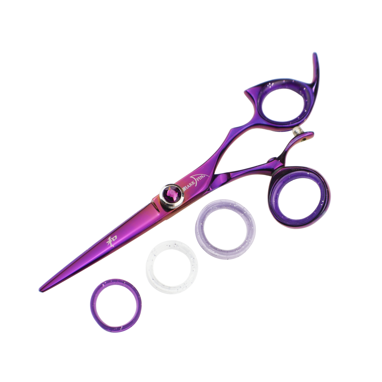 Right Hand Professional Plus Swivel Purple 5.5 | Shark Fin Shears