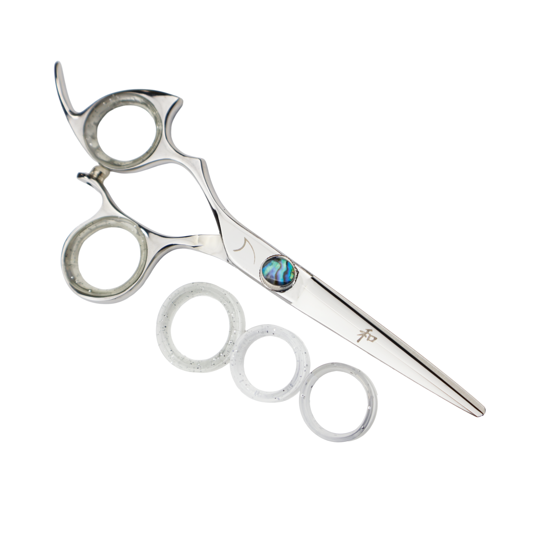 Left Hand Monarch Non-Swivel Stainless 5.5 | Shark Fin Shears